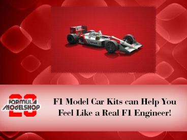 PPT – F1 Model Car Kits PowerPoint presentation | free to download - id ...
