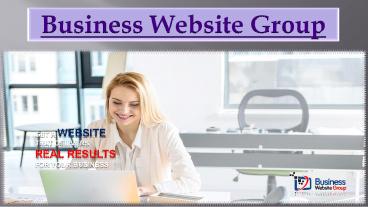 PPT – Business Website Group PowerPoint presentation | free to download ...