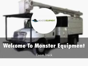 Monster Equipment Presentation presentation | free to download