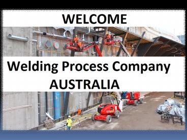 Welding process presentation | free to download