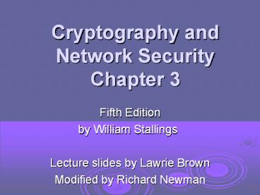Block Ciphers and Data Encryption Standards presentation | free to download