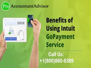 Intuit QuickBooks GoPayment App - What are the Benefits and Uses of It ...