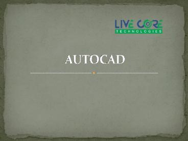 AutoCAD presentation | free to download