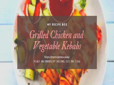 Chicken recipe presentation | free to download