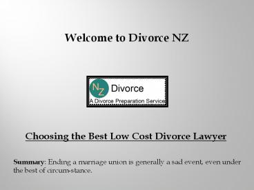 Divorce in New Zealand, divorce application fee, affordable divorce ...