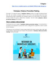 PPT – WORKPLACE VIOLENCE PREVENTION PowerPoint presentation | free to ...