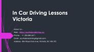 PPT – Driving School Victoria PowerPoint presentation | free to ...