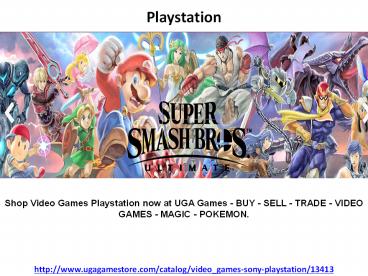 Playstation presentation | free to download