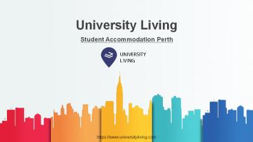 Student Accommodation Perth presentation | free to download