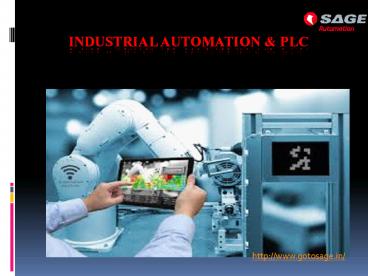PLC and Industrial Automation Training Institute in Thane Mumbai| Sage ...