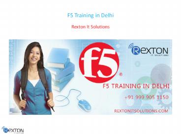 PPT – F5 Training in Delhi PowerPoint presentation | free to download ...