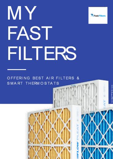 My Fast Filters - Offering Best Air Filters & Smart Thermostats ...