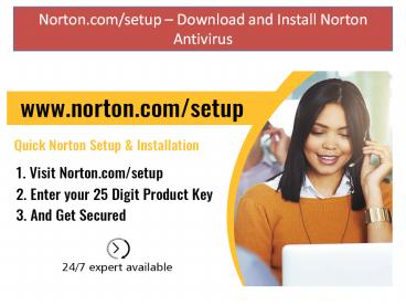 norotn.com/setup - How to Log In and Create Norton Account presentation ...