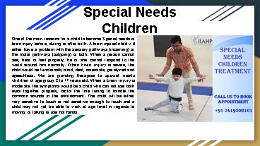 Special needs children presentation | free to download