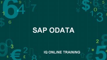 SAP ODATA training guide to have edge over others presentation | free ...