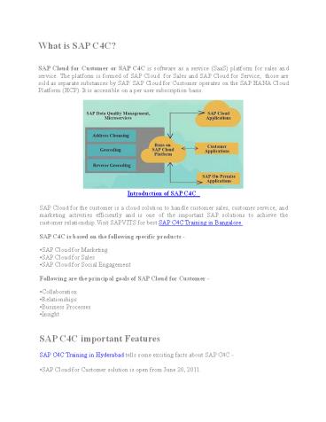 PPT – SAP Study Material PPT PowerPoint presentation | free to download ...