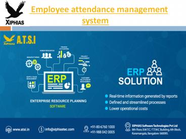PPT – Employee attendance management system PowerPoint presentation ...