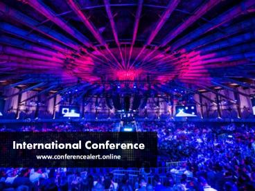 International Conference presentation | free to download