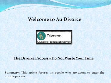 divorce in Australia, divorce process in Australia, divorce documents ...