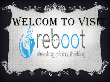 PPT – Importance of Critical Thinking - Reboot-Foundation.org ...