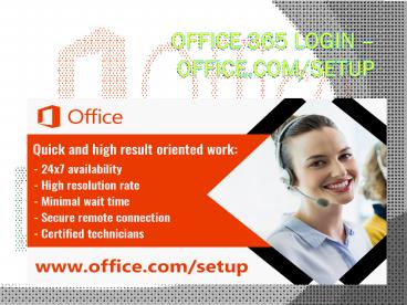 office 365 login presentation | free to download