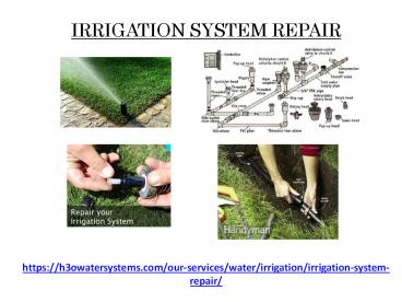 irrigation-system-repair presentation | free to download