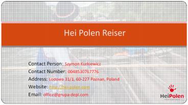 Polen reiser |reiser til Polen | HeiPolen presentation | free to download