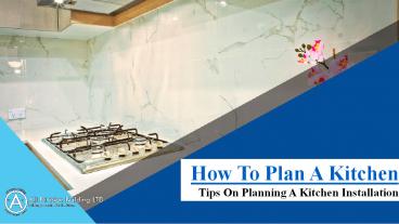 How To Plan A Kitchen presentation | free to download