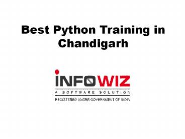 PPT – Best Python Training in Chandigarh PowerPoint presentation | free ...