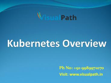 PPT – Kubernetes Online Training PowerPoint presentation | free to ...