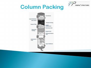Column Packing presentation | free to download