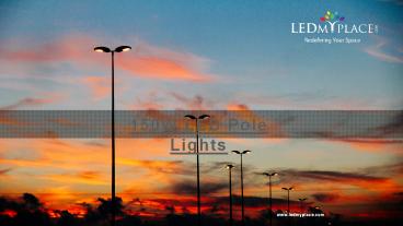 LED Pole Lights - Outdoor Street Security Lighting by LEDMyplace ...