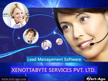 Lead Management Software presentation | free to download