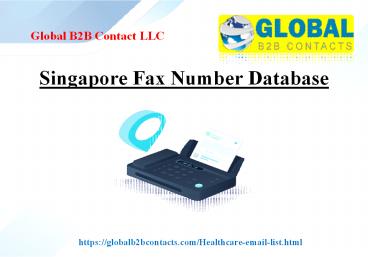 Singapore Fax Number Database presentation | free to download