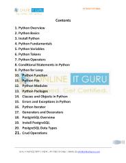 PPT – Python tutorial PowerPoint presentation | free to download - id: 8e6278-NDEyY