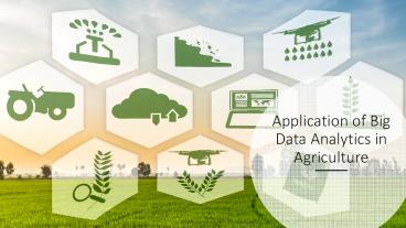 How big data is used in agriculture? presentation | free to download