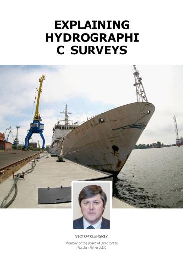 Explaining Hydrographic Surveys presentation | free to download