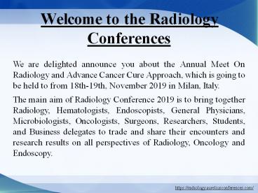 PPT – Radiology 2019 (1) PowerPoint presentation | free to download ...
