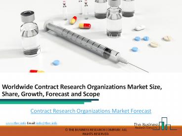 Contract Research Organizations Market presentation | free to download