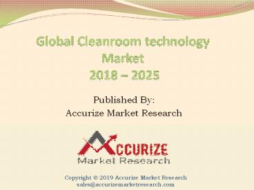 PPT – Global Cleanroom technology Market PowerPoint presentation | free ...