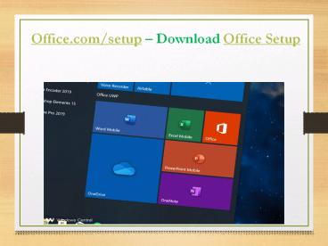 PPT – Download Genuine Microsoft Office Setup for Offline Installation ...