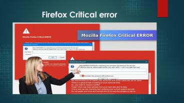 Mozilla Firefox critical presentation | free to download
