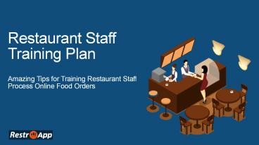 Restaurant Staff Training Plan: Amazing Tips for Training Restaurant ...