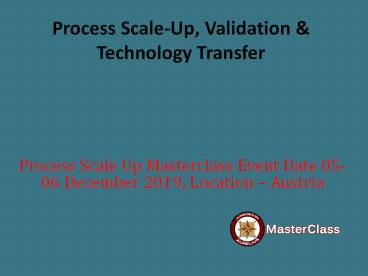 PPT – process scale up (2) PowerPoint presentation | free to download ...