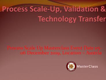 PPT – process scale up (4) PowerPoint presentation | free to download ...