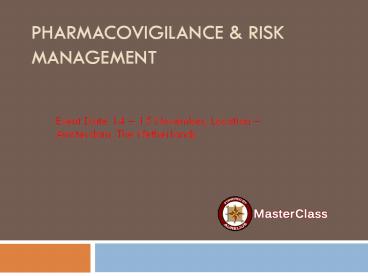 PPT – Pharmacovigilance TRAINING (2) PowerPoint presentation | free to ...