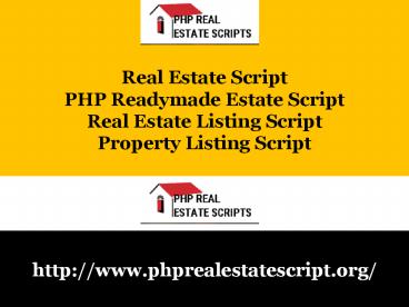 PPT – Property Listing Script PowerPoint presentation | free to ...