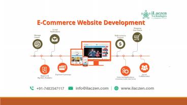 Various areas of e-commerce applications presentation | free to download