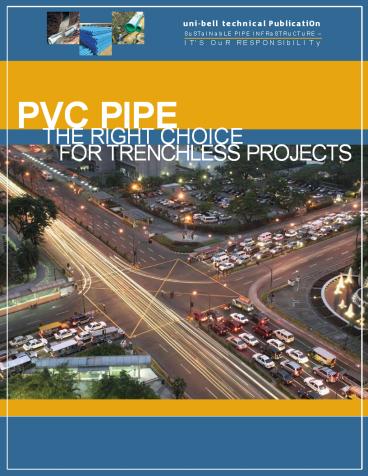 PVC Pipe - The Right choice for Trenchless projects presentation | free ...