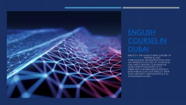 English speaking course - Spoken English classes presentation | free to ...